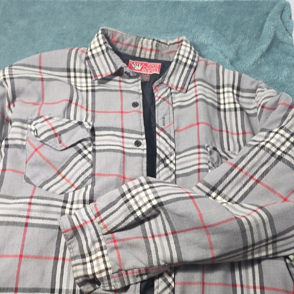 kings crown | Shirts | King Crown Plaid Coat | Poshmark